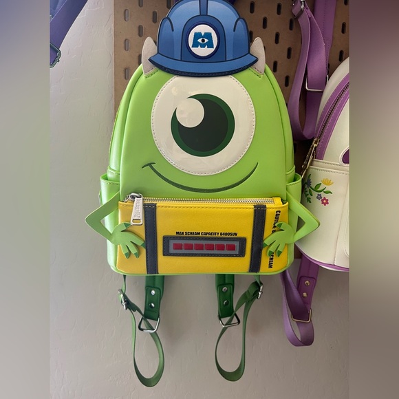 Loungefly | Bags | Loungefly Disney Pixar Monsters Inc Mike Wazowski ...